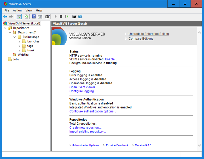 Visualsvn Server 32位下载 Visualsvn Server 32位免费新版 360软件管家