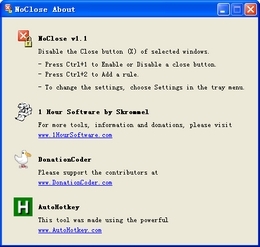 NoClose下载-NoClose免费新版-360软件管家